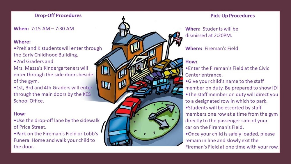 Drop Off and Pick Up Procedure | Kingwood Elementary School